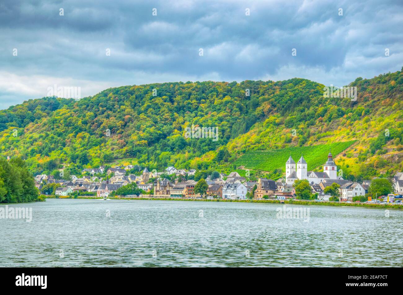Treis-Karden town in Germany Stock Photo - Alamy