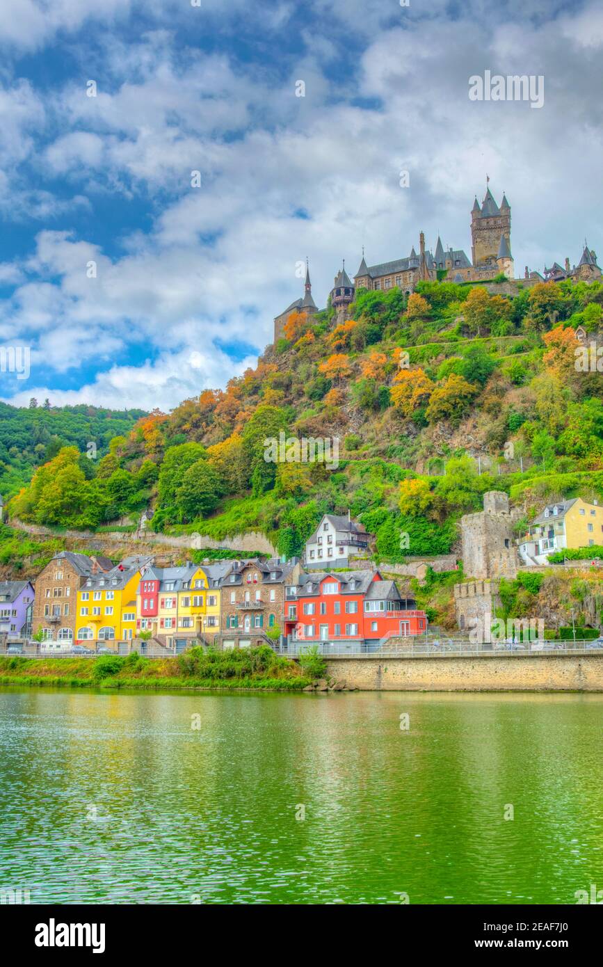 Reichsburg Cochem in Germany Stock Photo - Alamy