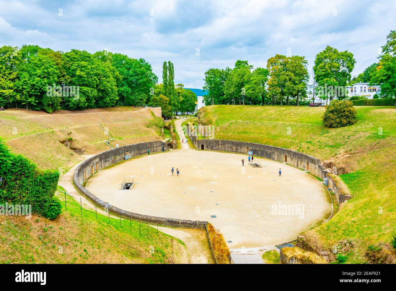 Roman amphitheatre trier hi-res stock photography and images - Alamy