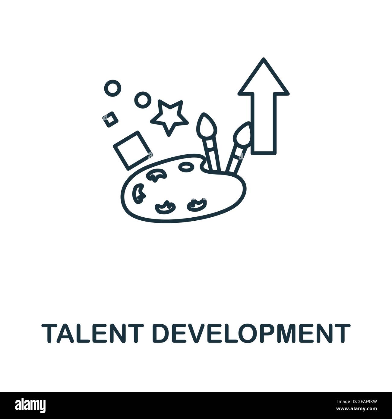 Talent Development icon. Simple element from business management ...