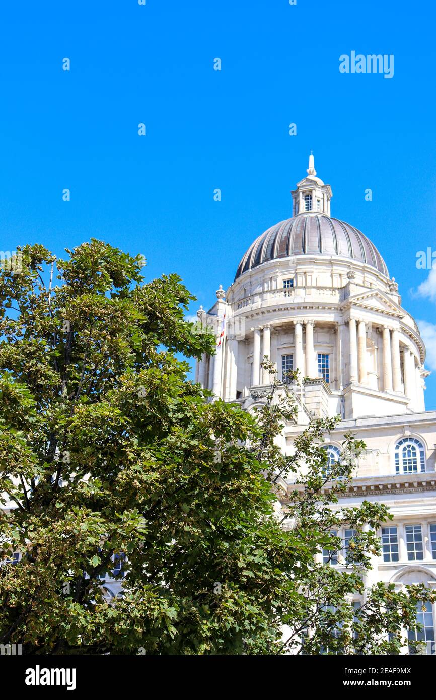 Port of Liverpool Building, Mann Island, Edwardian architecture ...