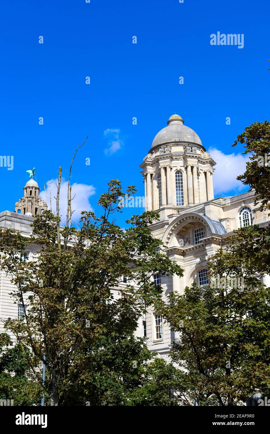 Port of Liverpool Building, Mann Island, Edwardian architecture ...