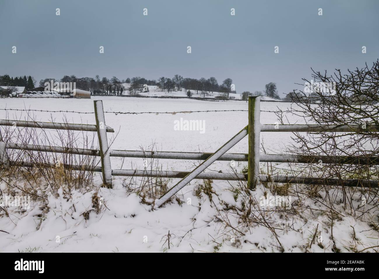 Lancashire winter landscape hi-res stock photography and images - Alamy