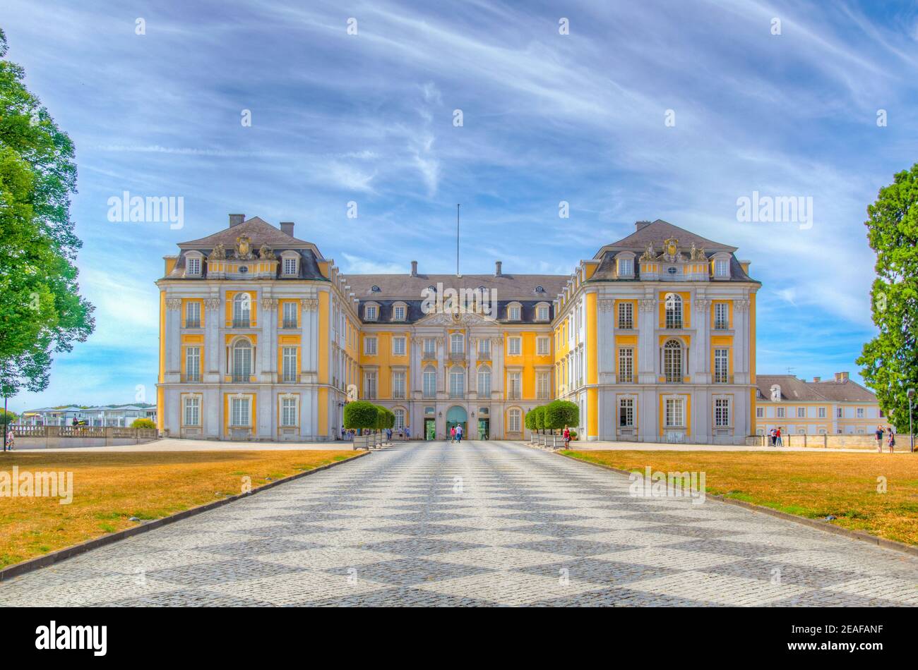 Bruhl palace near Cologne, Germany Stock Photo - Alamy