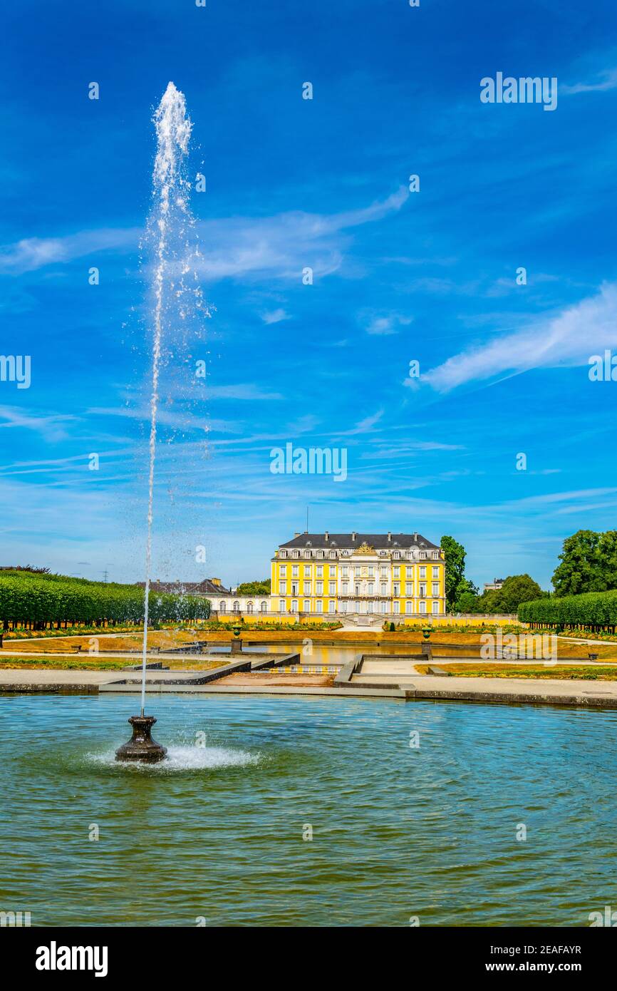 Bruhl palace near Cologne, Germany Stock Photo - Alamy