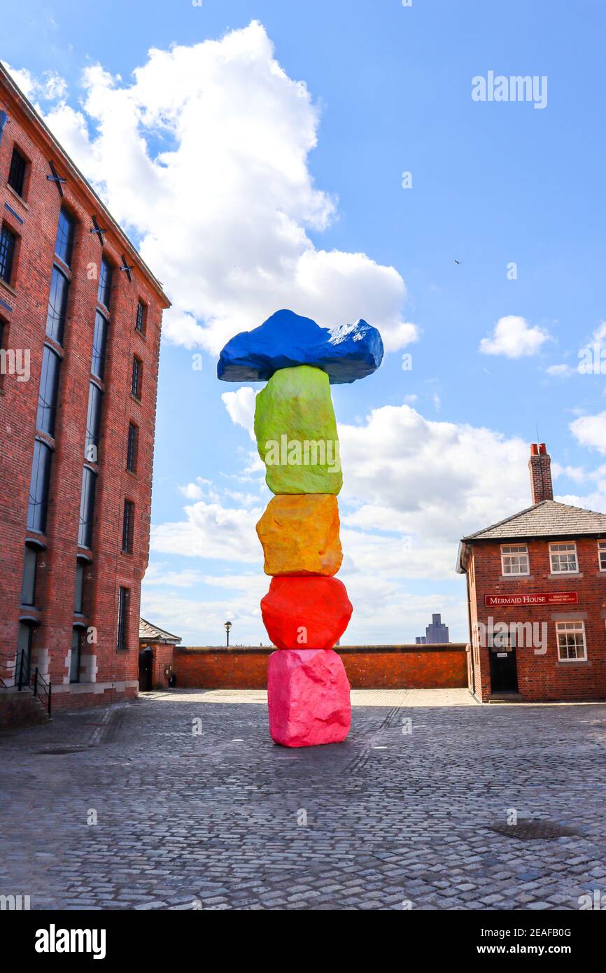 Ugo Rondinone, Liverpool Mountain Exhibition, Tate Museum, Royal Albert ...