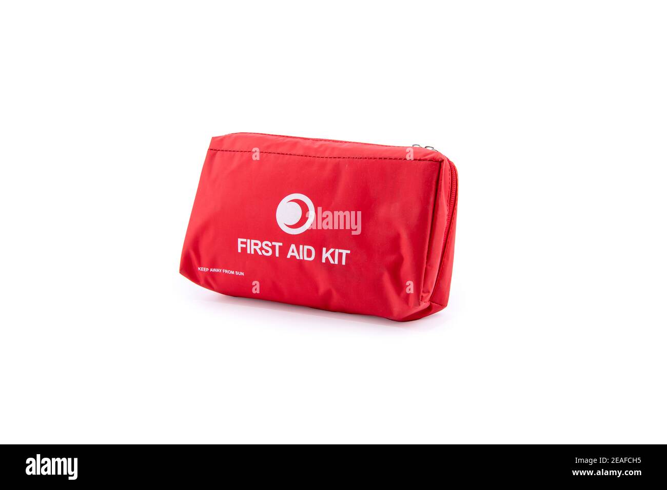First aid kit isolated on white background Stock Photo - Alamy