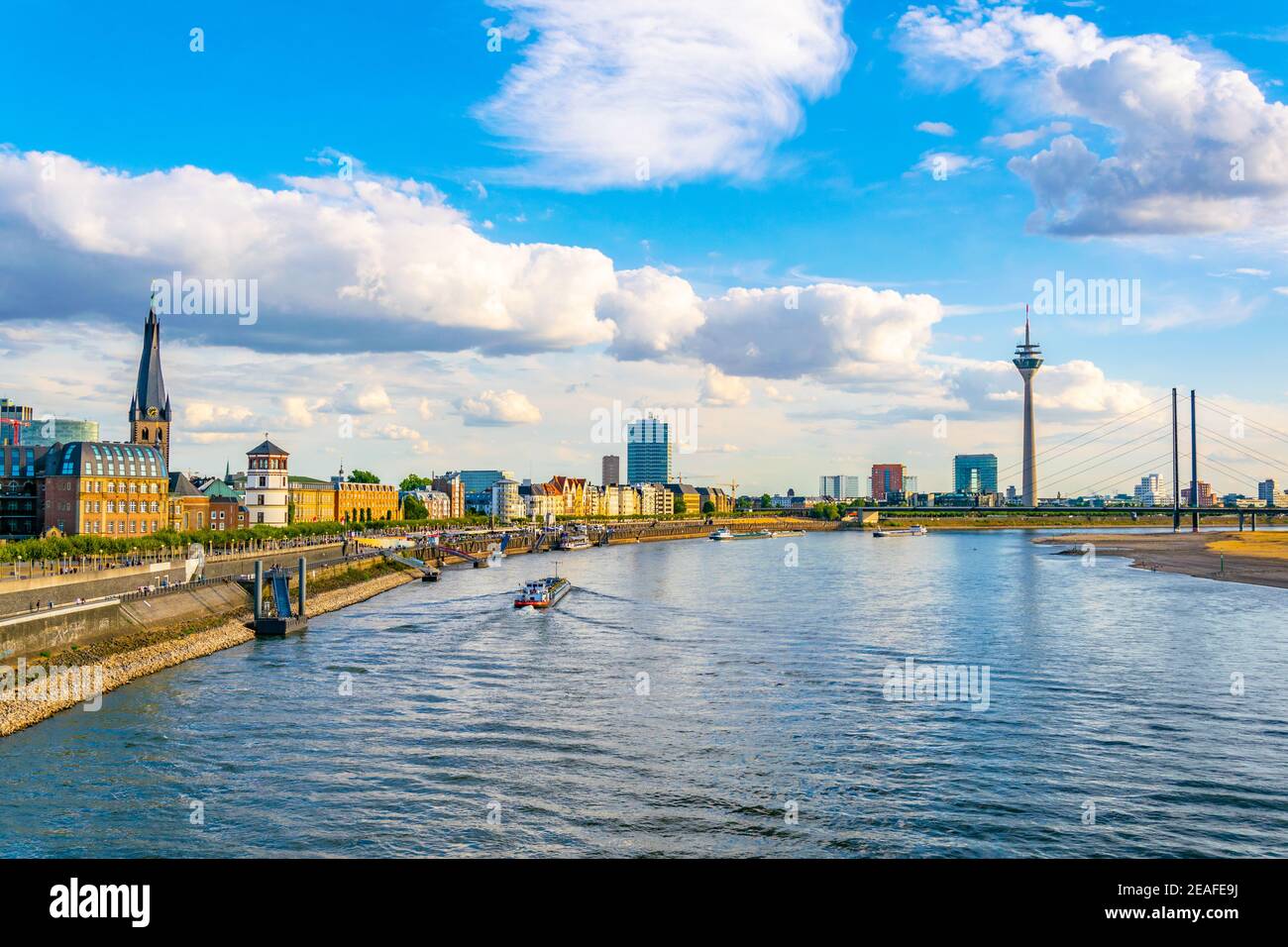 Cityscape of Dusseldorf, Germany Stock Photo - Alamy