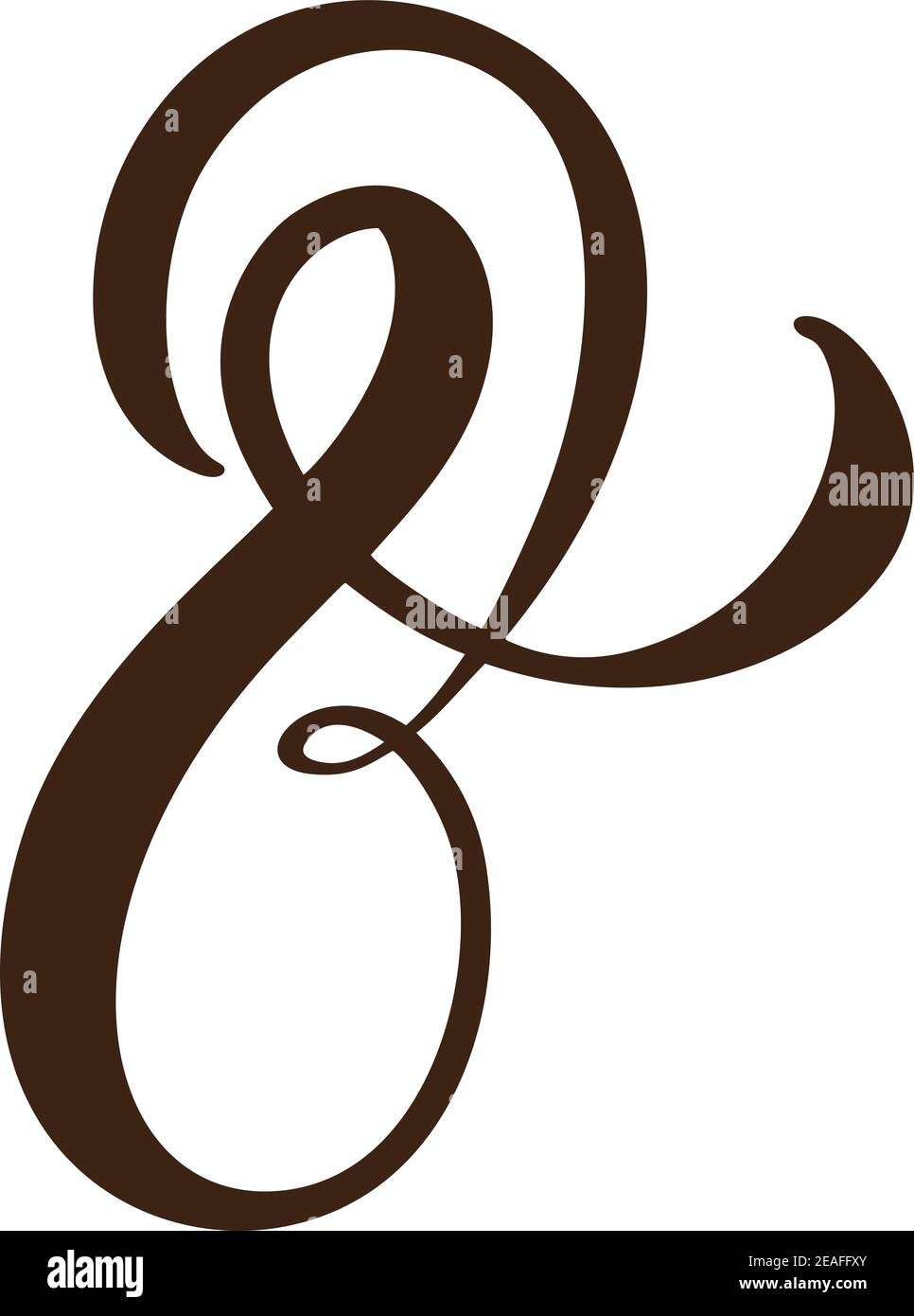 Number 8 eight logo of March. For congratulation calligraphy text ...
