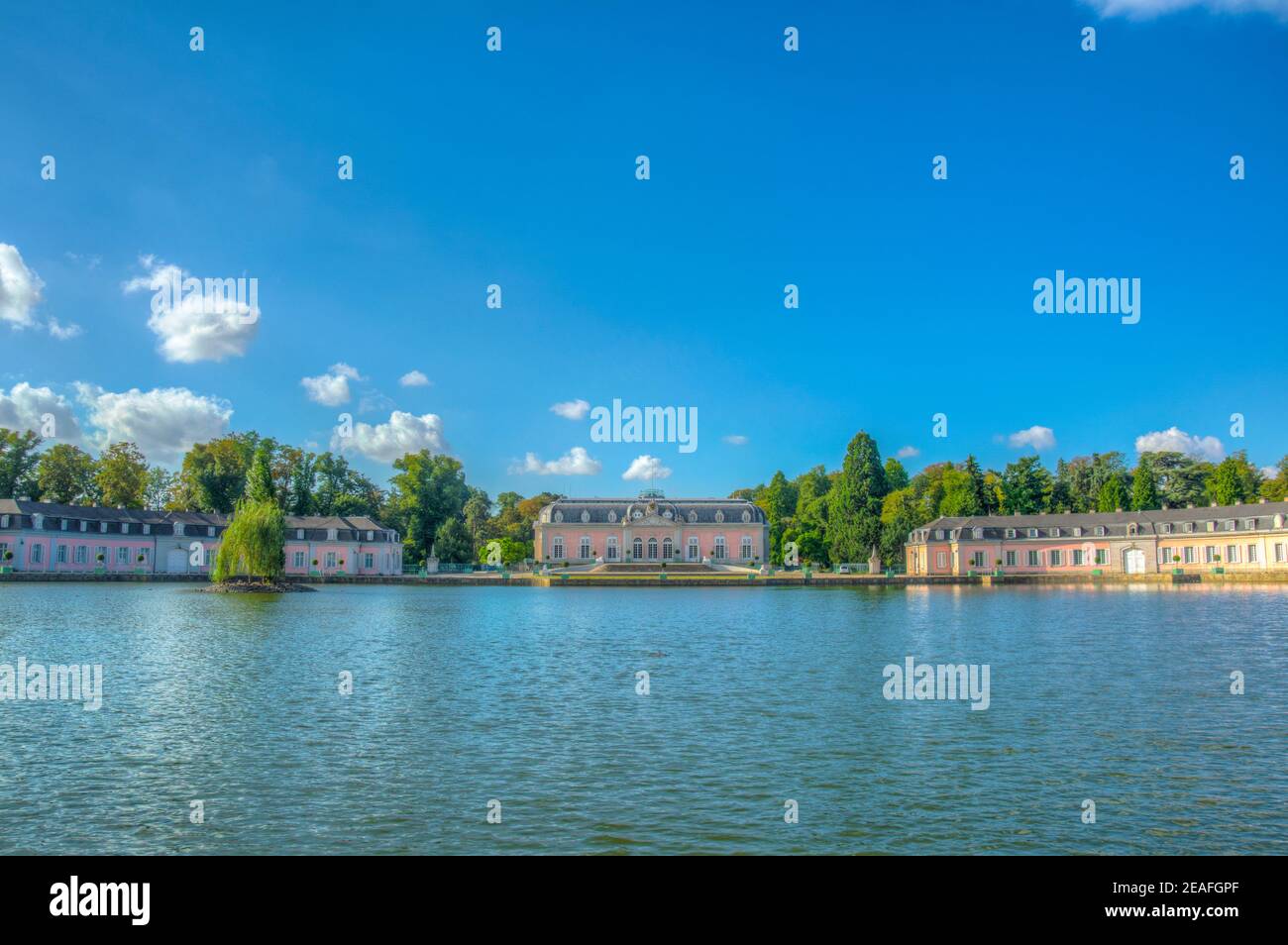 Benrath palace near Dusseldorf, Germany Stock Photo - Alamy
