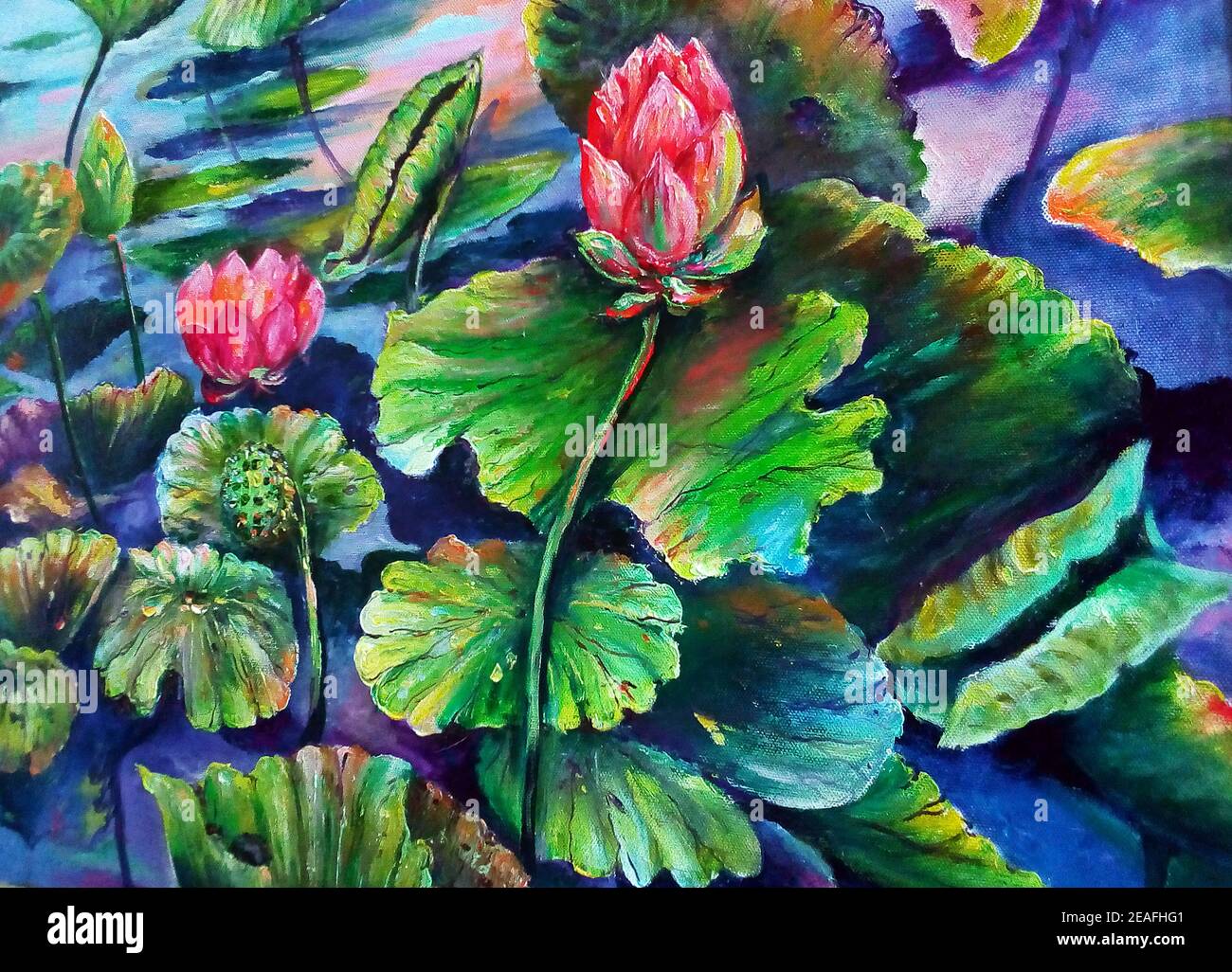 Thai Art Lotus