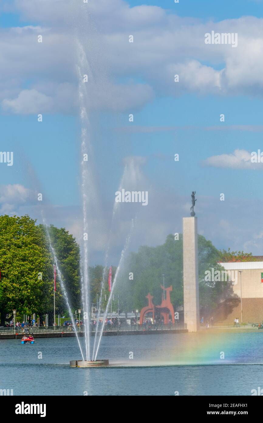 Boat lake maschsee hannover hi-res stock photography and images - Alamy