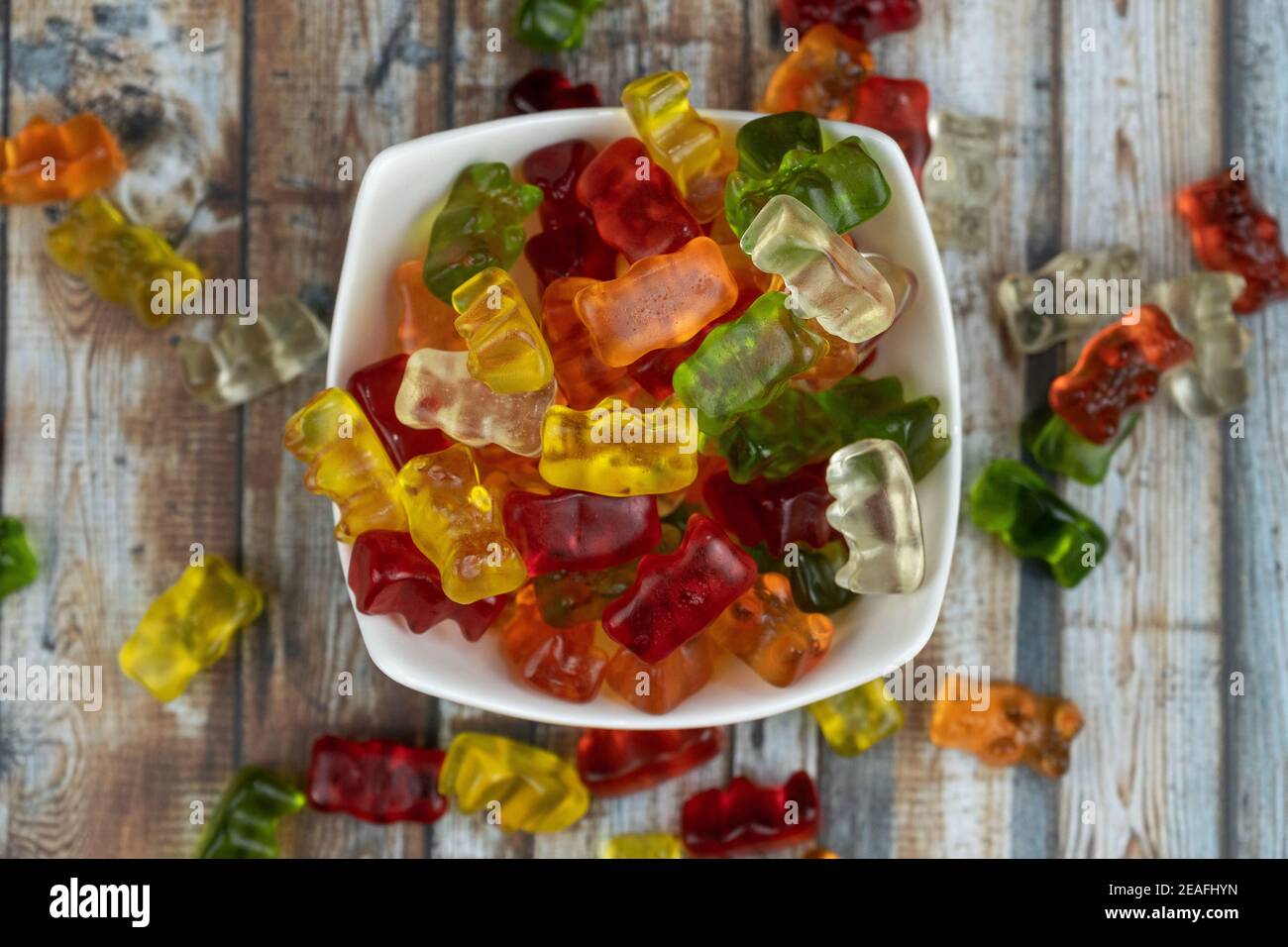 Gummy bears in bowl hi-res stock photography and images - Alamy