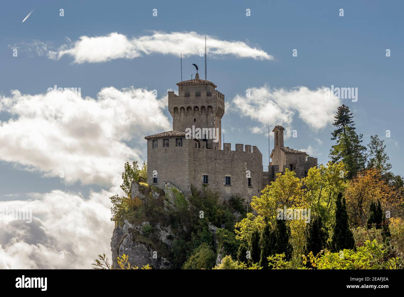 La Cesta, also known as Fratta or Second Tower, is one of the three ...