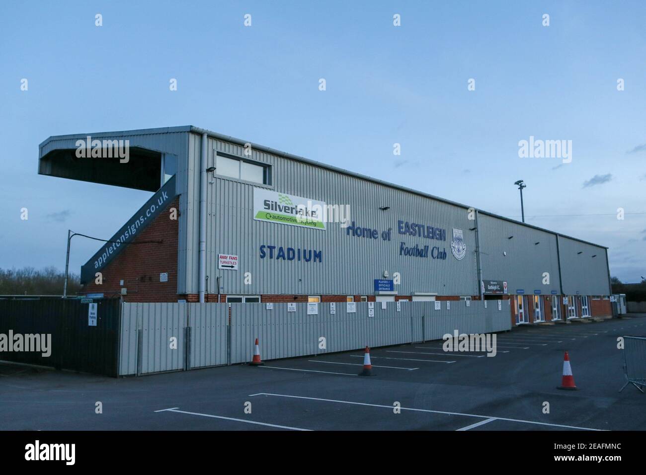 during the National League game between Eastleigh FC and Yeovil Town at ...