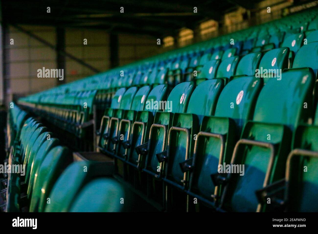 during the National League game between Eastleigh FC and Yeovil Town at ...