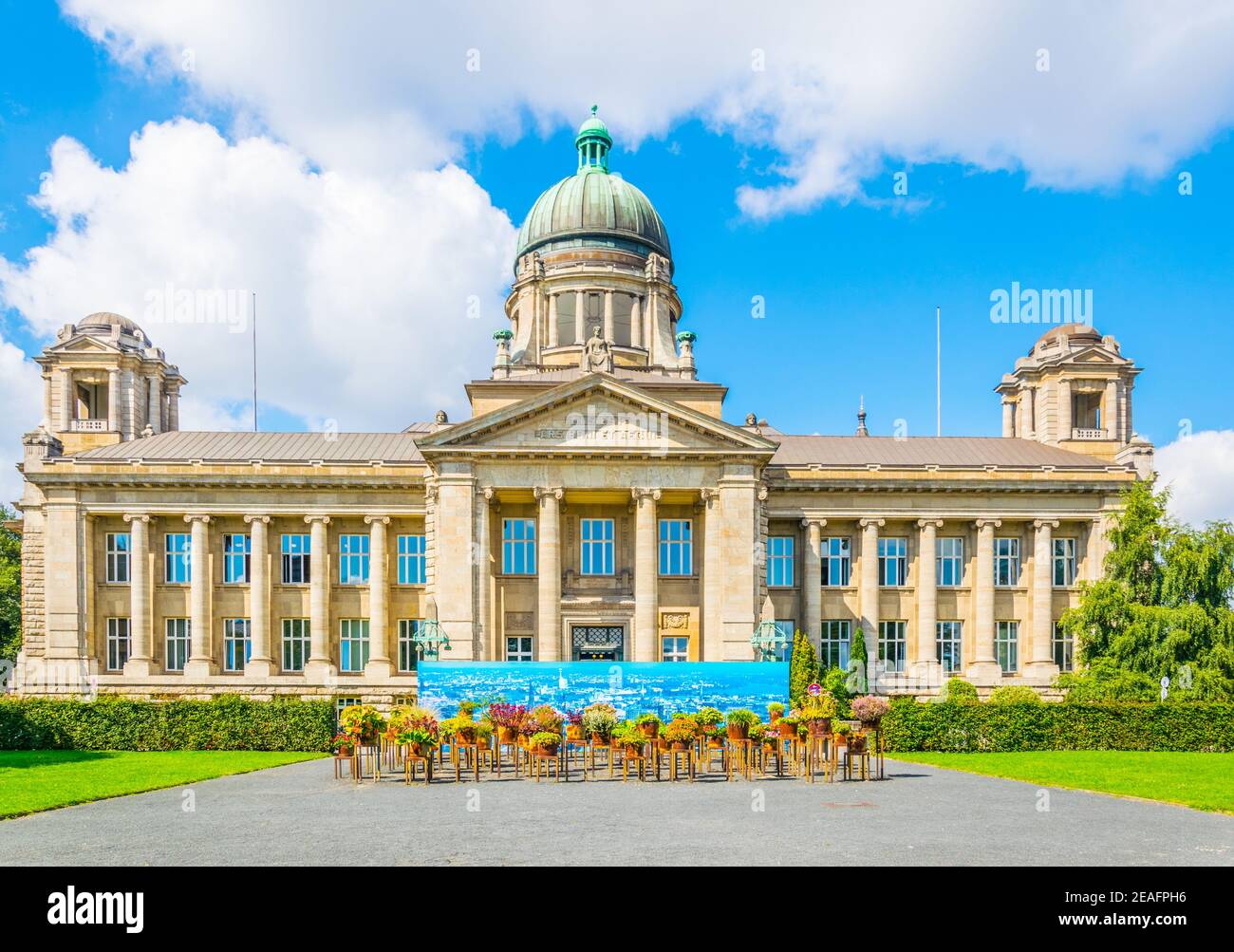 View of the hanseatic courthouse in Hamburg, Germany Stock Photo - Alamy