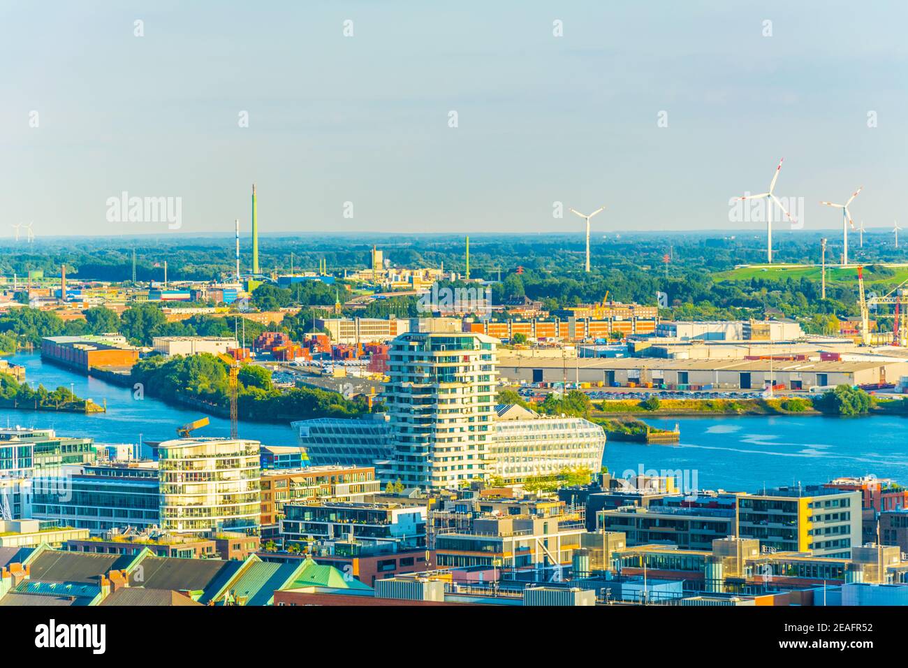 View of the unilever headquarters in Hamburg, Germany Stock Photo - Alamy