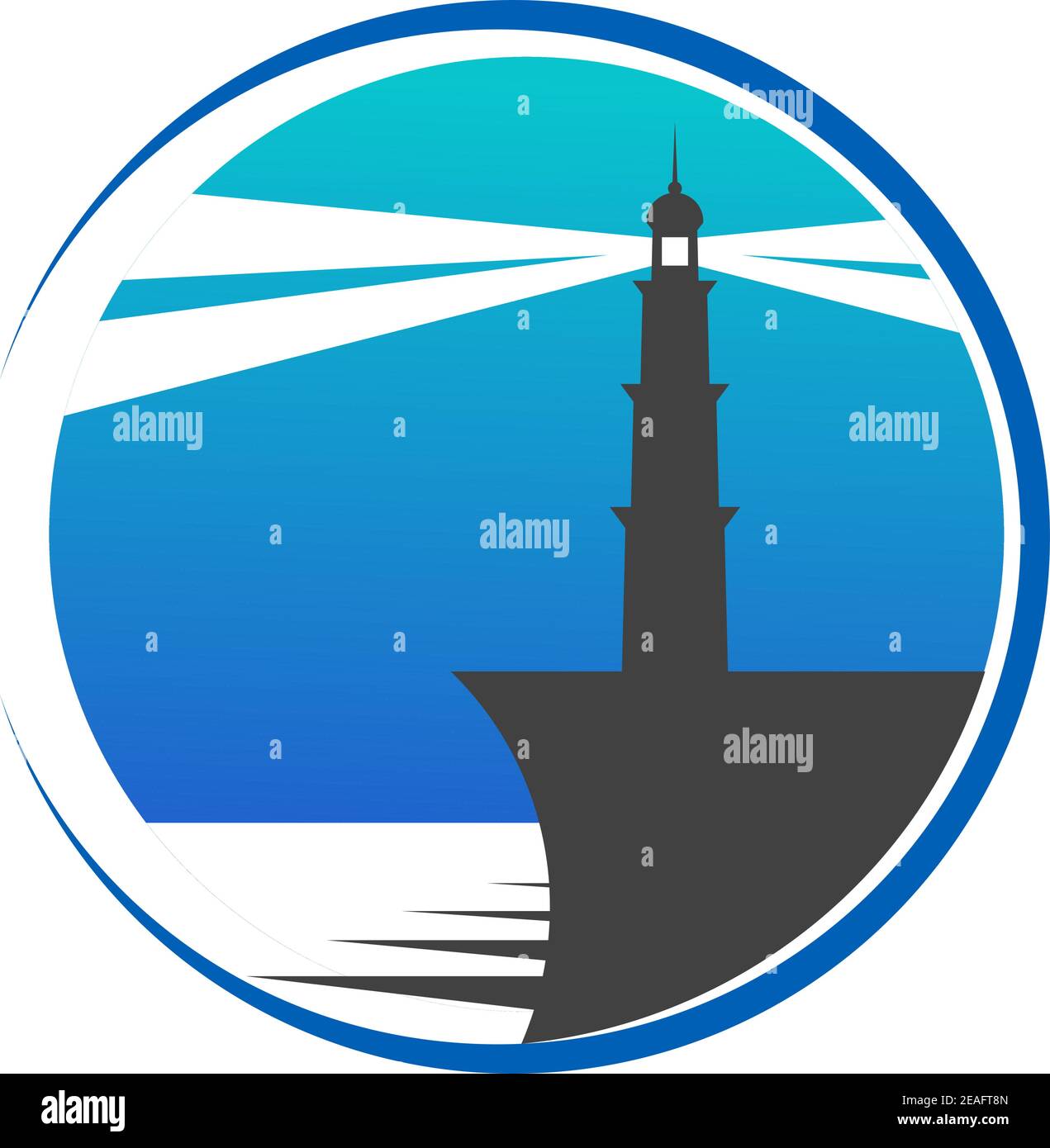 Warning sign on pier Stock Vector Images - Alamy