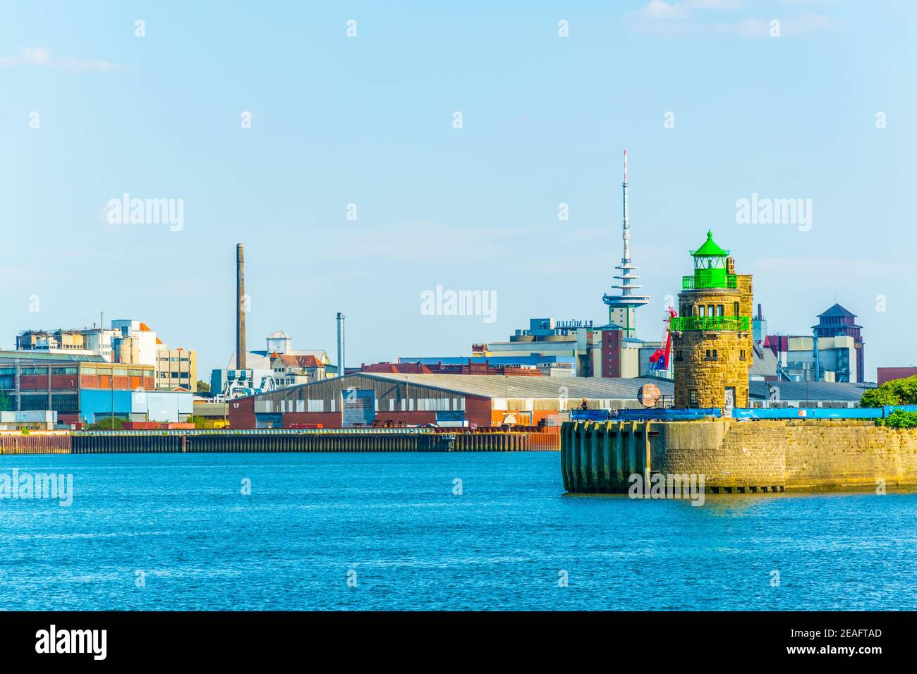 Weser river port bremen industrial hi-res stock photography and images ...