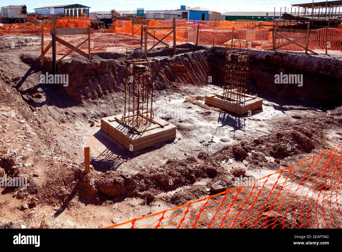 Building construction site Stock Photo - Alamy