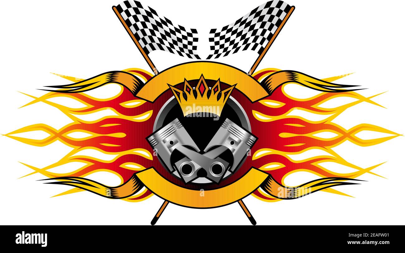 Motorsports Stock Vector Images - Alamy