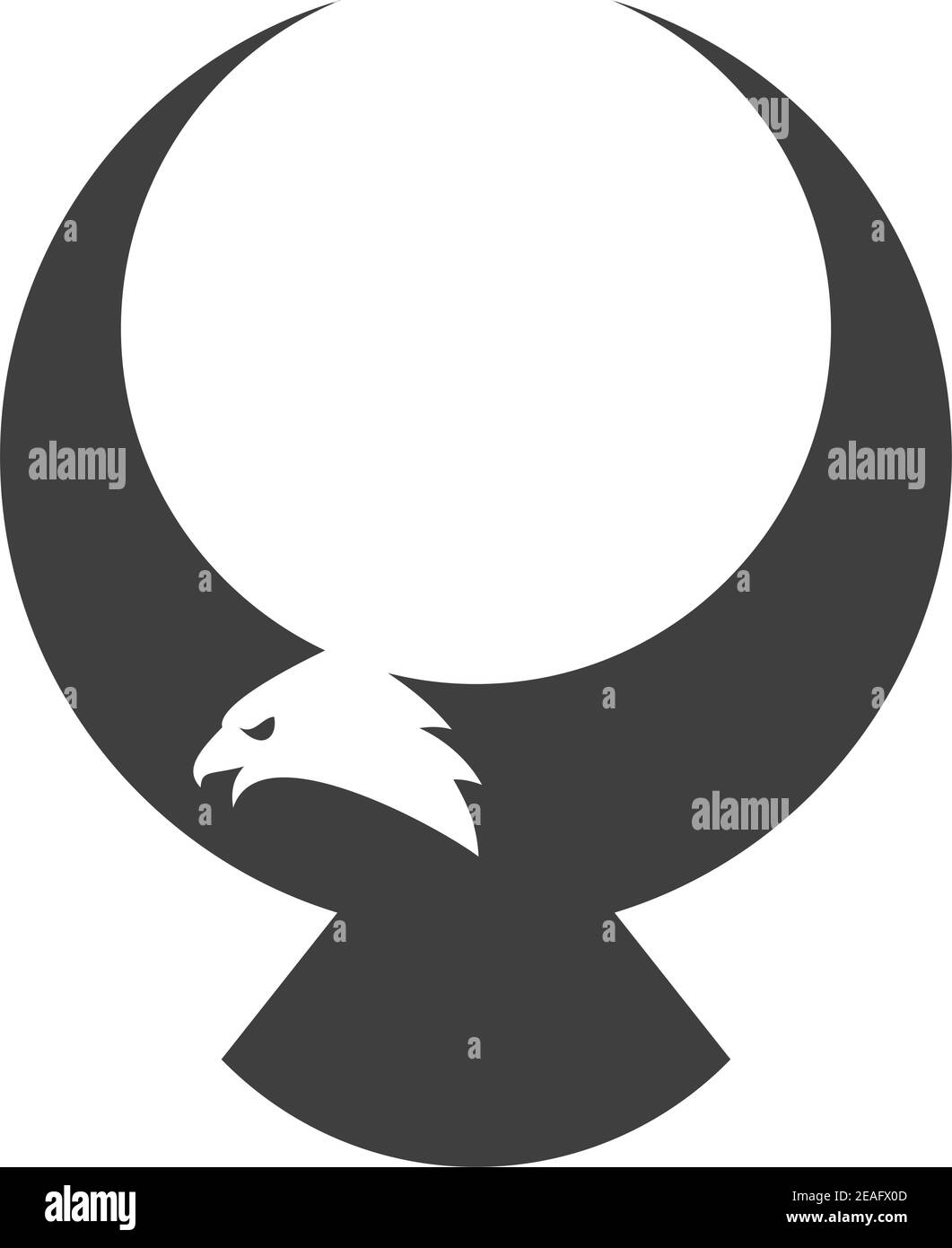 Flying hawk native american Stock Vector Images - Alamy