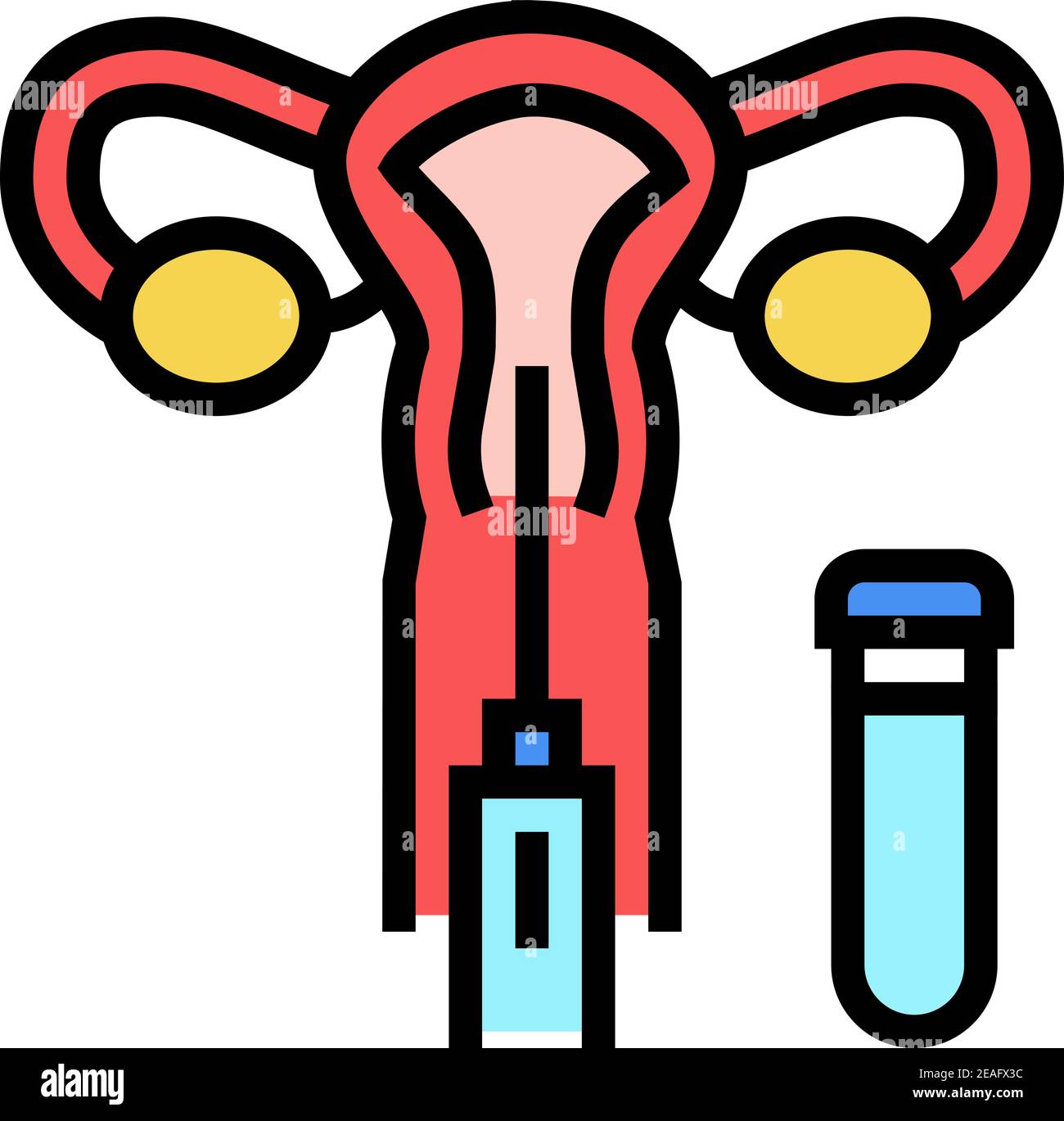embryo transfer color icon vector illustration Stock Vector Image & Art - Alamy