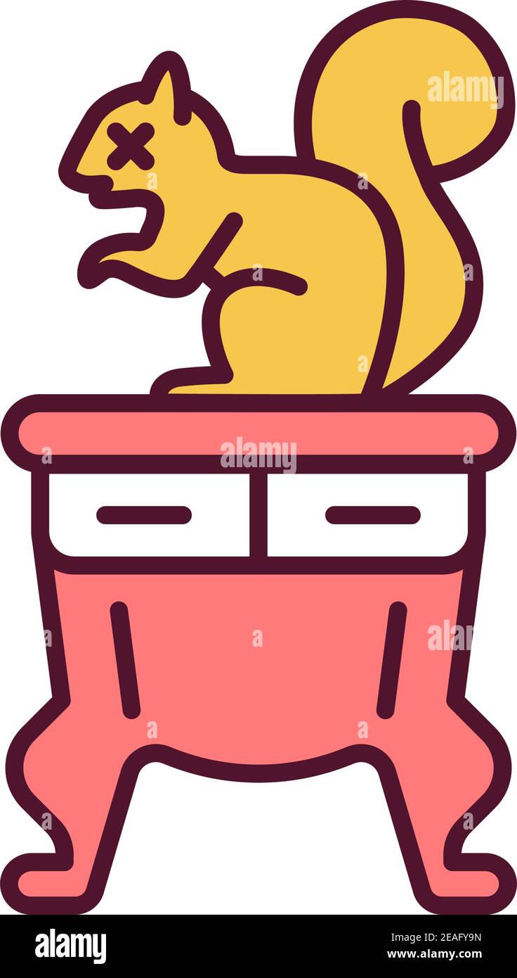 Dead Animal Clipart To Color