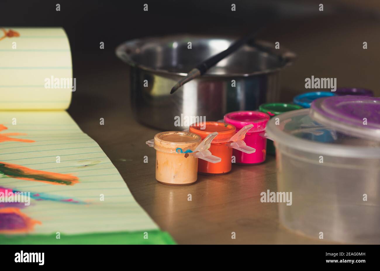 Different colors paint hi-res stock photography and images - Alamy
