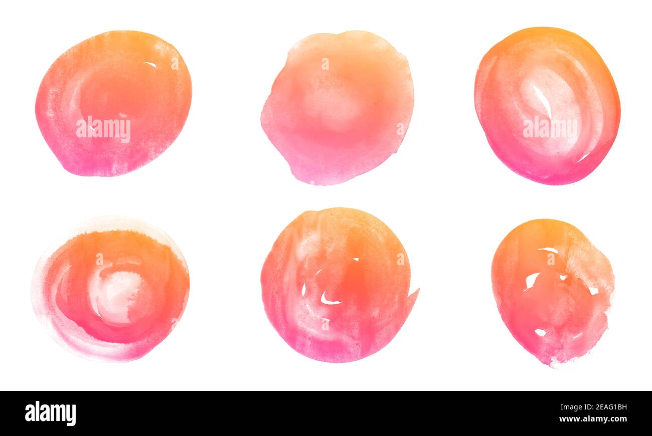 Abstract lines circles paint Cut Out Stock Images & Pictures - Alamy