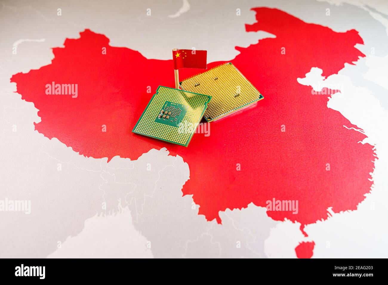 China computer chips hi-res stock photography and images - Alamy