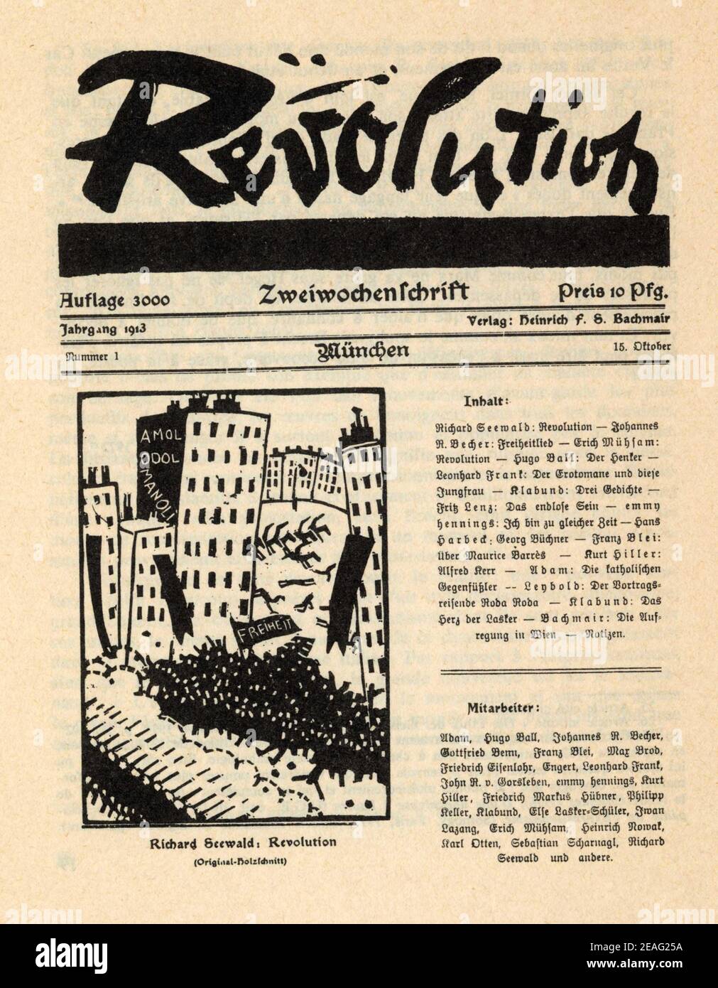 Magazine allemand hi-res stock photography and images - Alamy