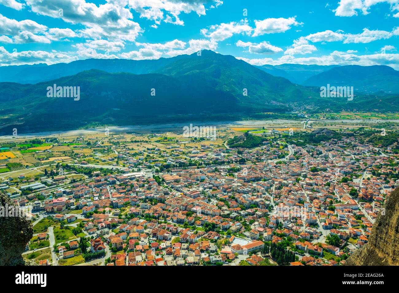 Kalambaka village in famous hi-res stock photography and images - Alamy