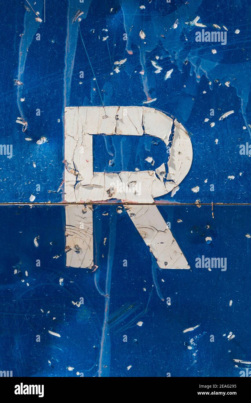 A blue traffic sign hi-res stock photography and images - Alamy