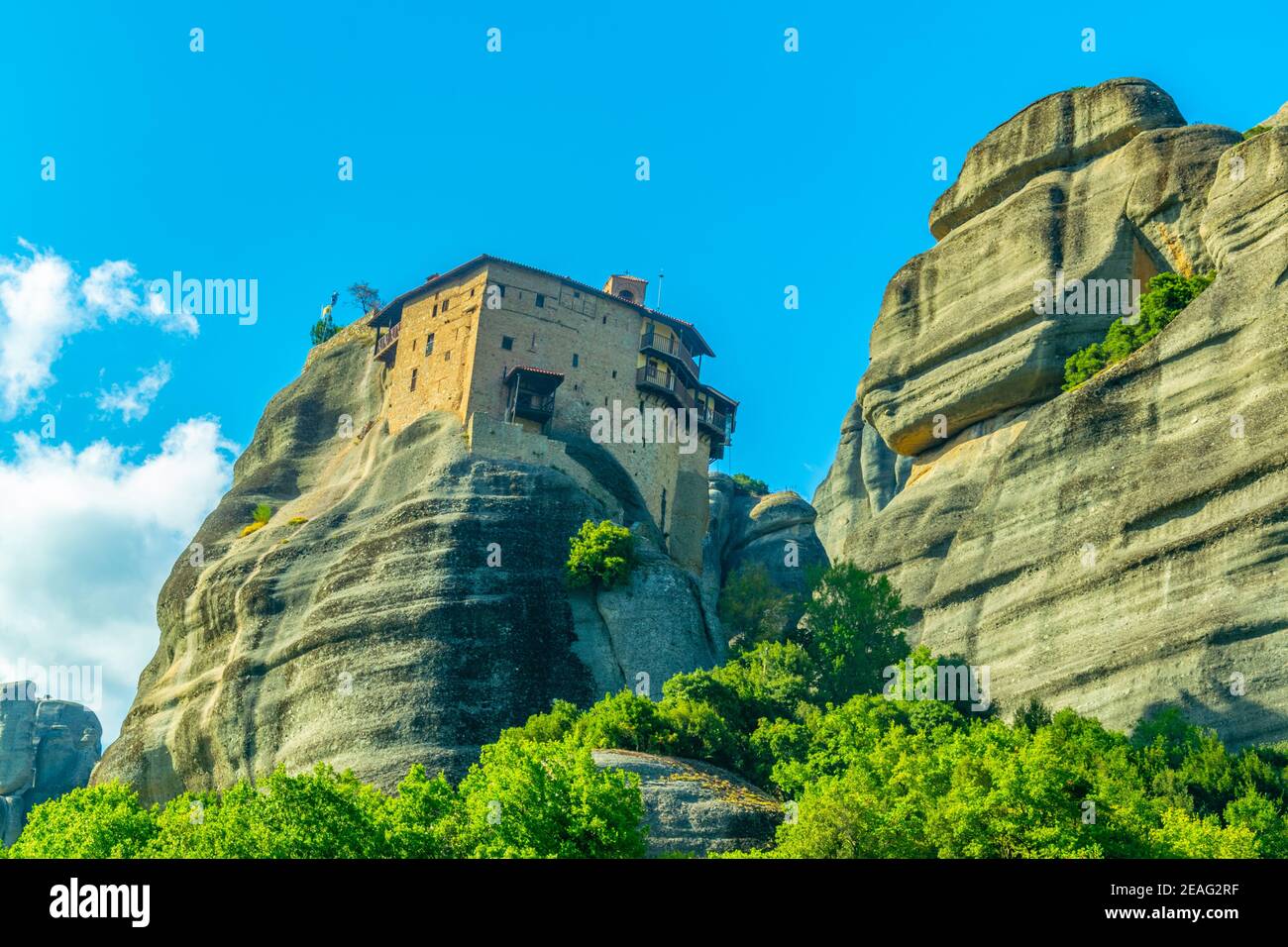 Saint nicholas anapausas monastery hi-res stock photography and images ...