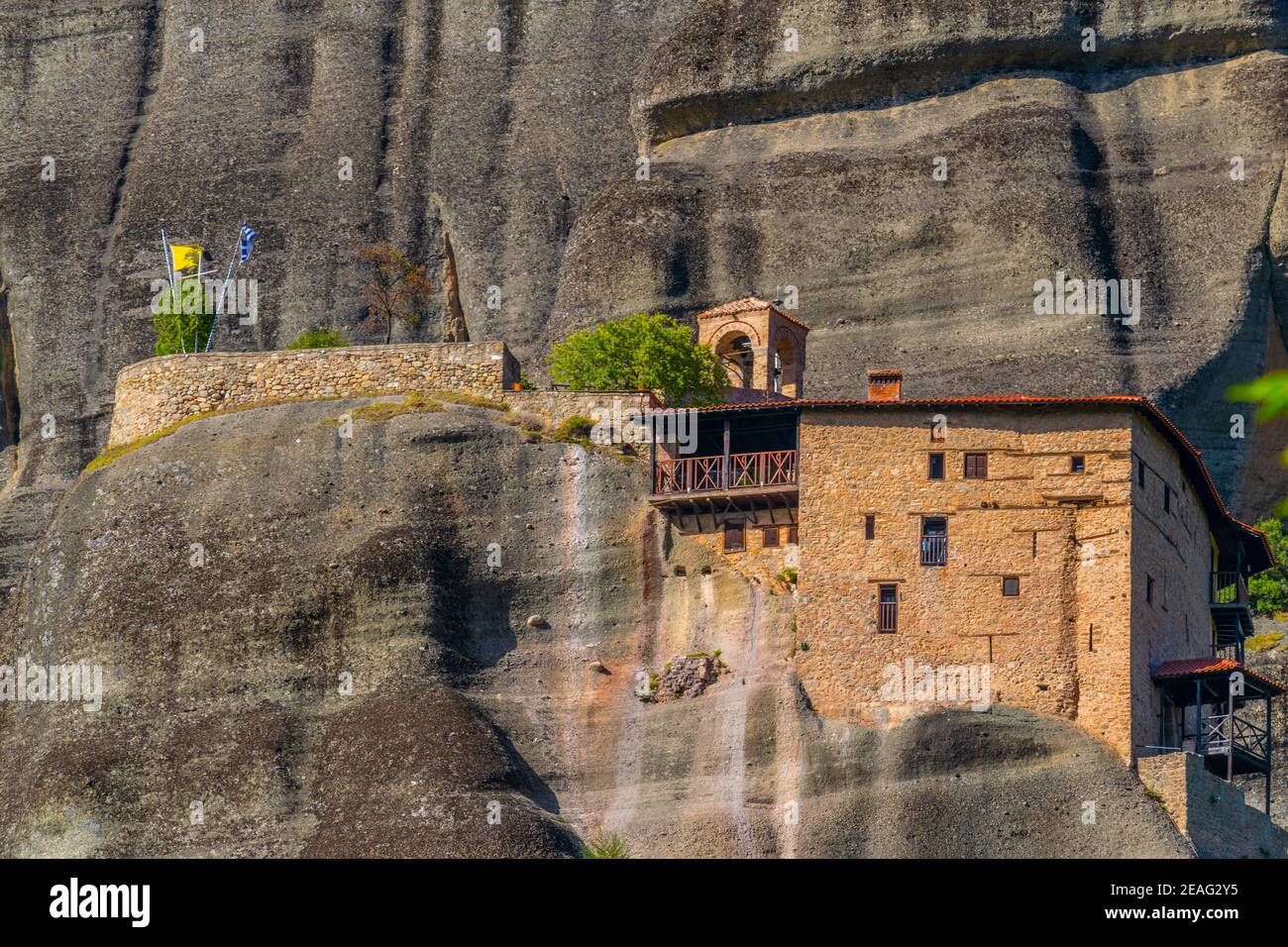 Monastery of Saint Nicholas Anapavsa at Meteora, Greece Stock Photo - Alamy