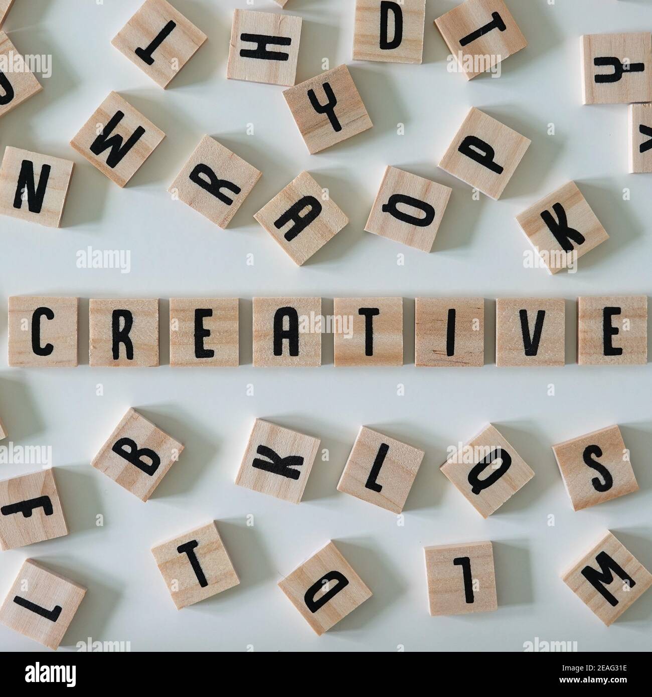 Thinking word cloud illustration tag hi-res stock photography and ...