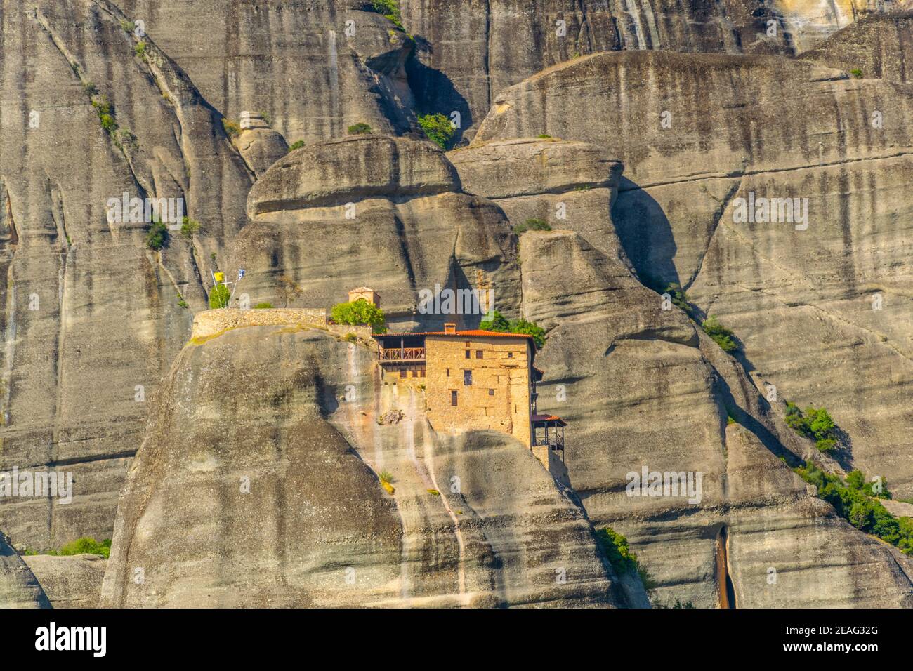 Monastery of Saint Nicholas Anapavsa at Meteora, Greece Stock Photo - Alamy