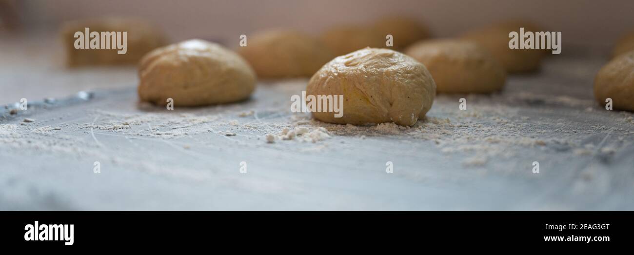 Ball of pastry hi-res stock photography and images - Alamy