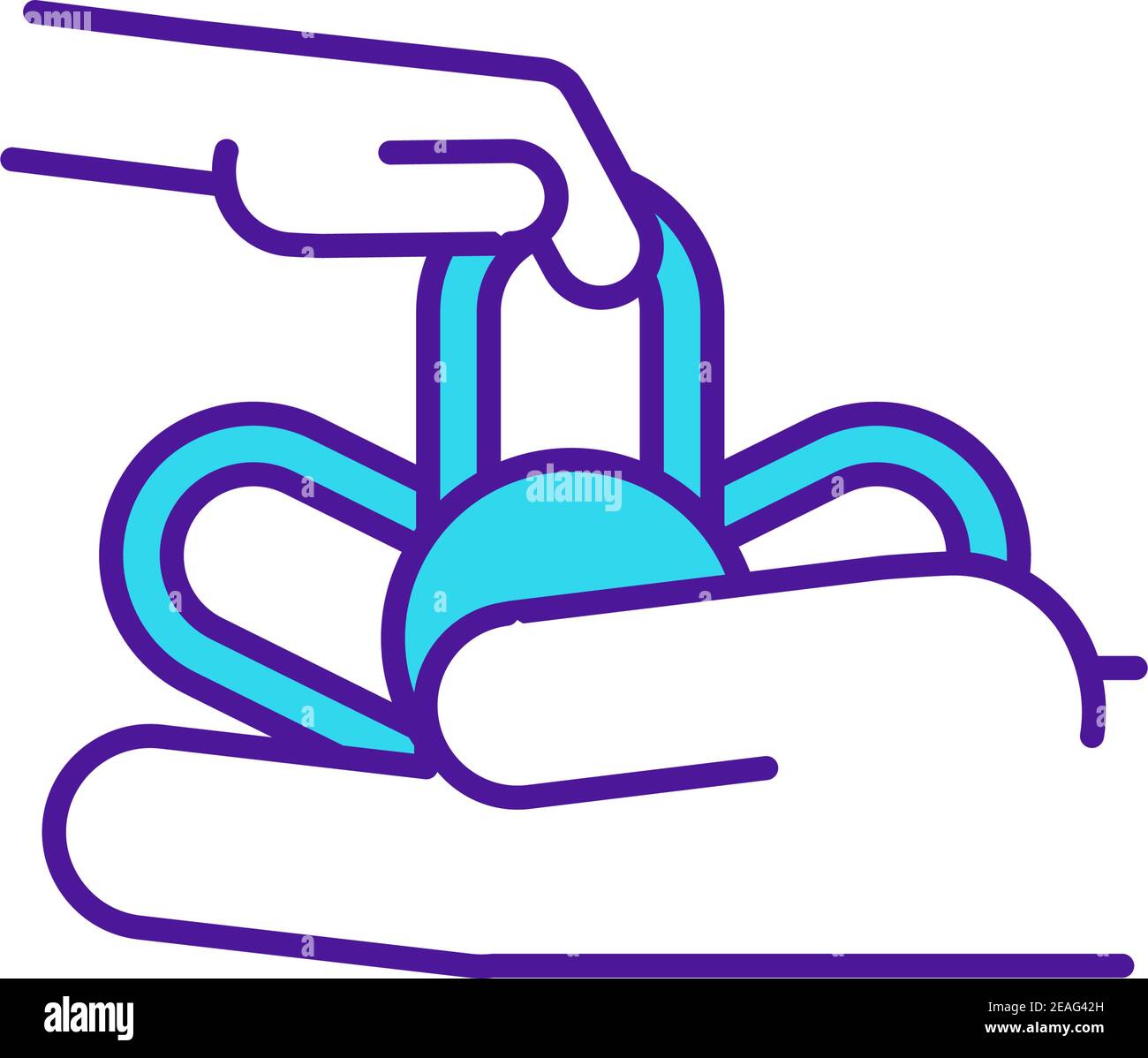 Infant grasp Stock Vector Images - Alamy