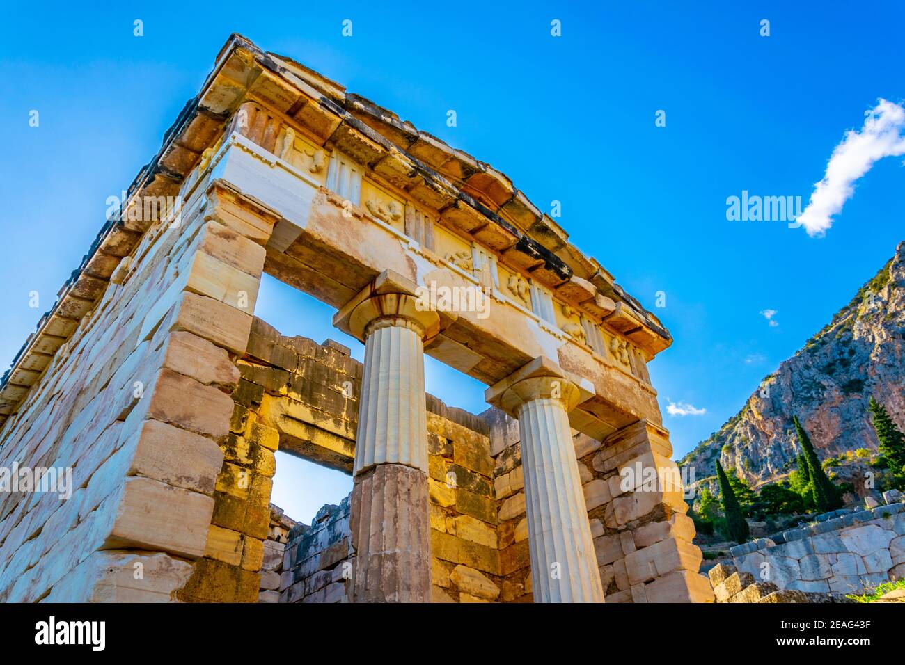 Athenian treasury hi-res stock photography and images - Alamy