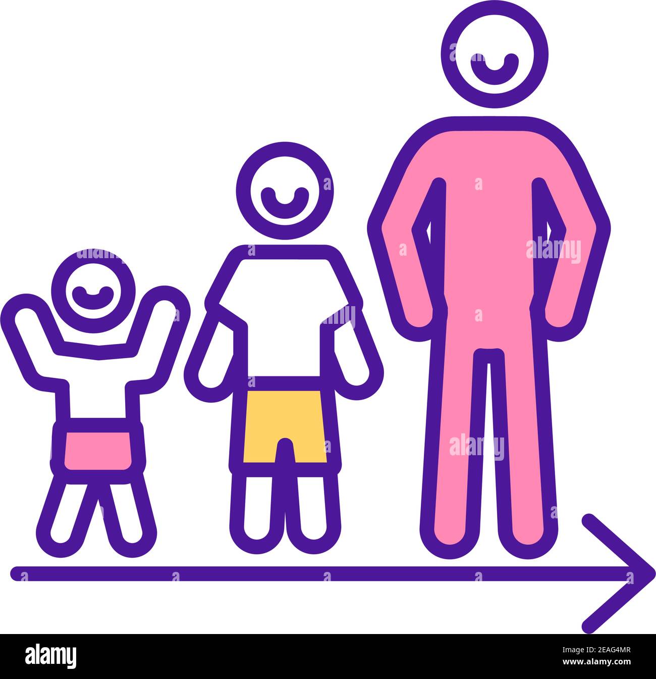 Grow growing early Stock Vector Images - Alamy