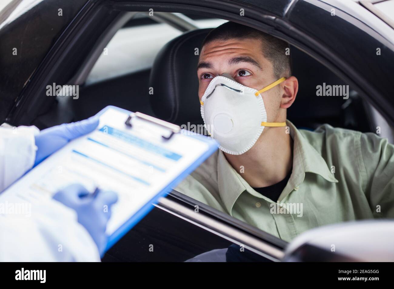 Nhs appointment check in hi-res stock photography and images - Alamy