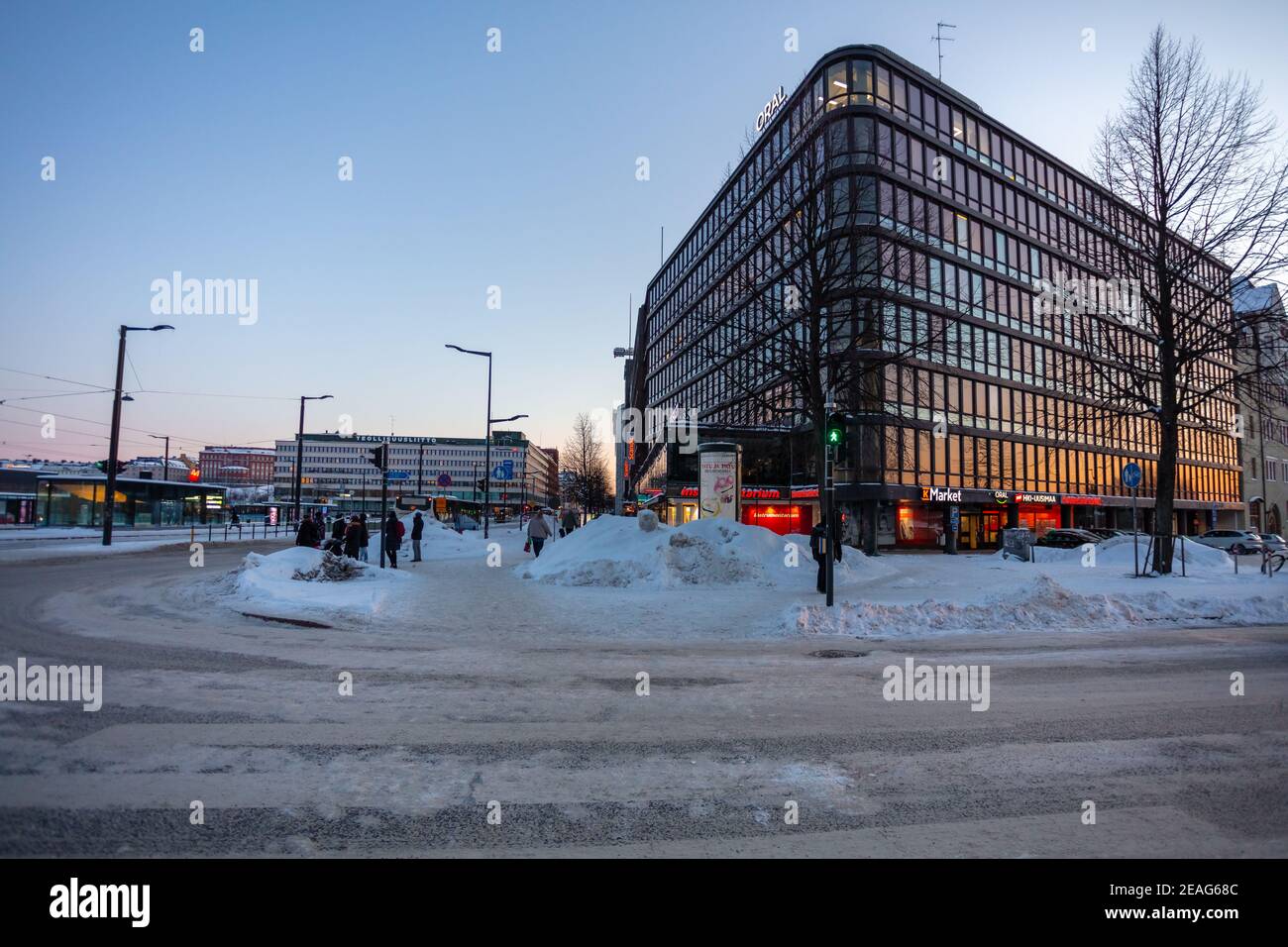 Helsinki hakaniemi district hi-res stock photography and images - Alamy