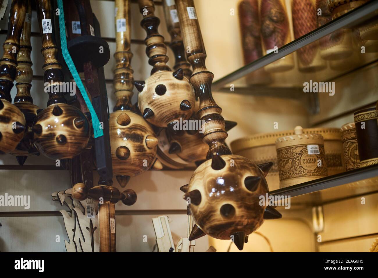 A mace is a blunt weapon, a type of club or virge that uses a heavy ...