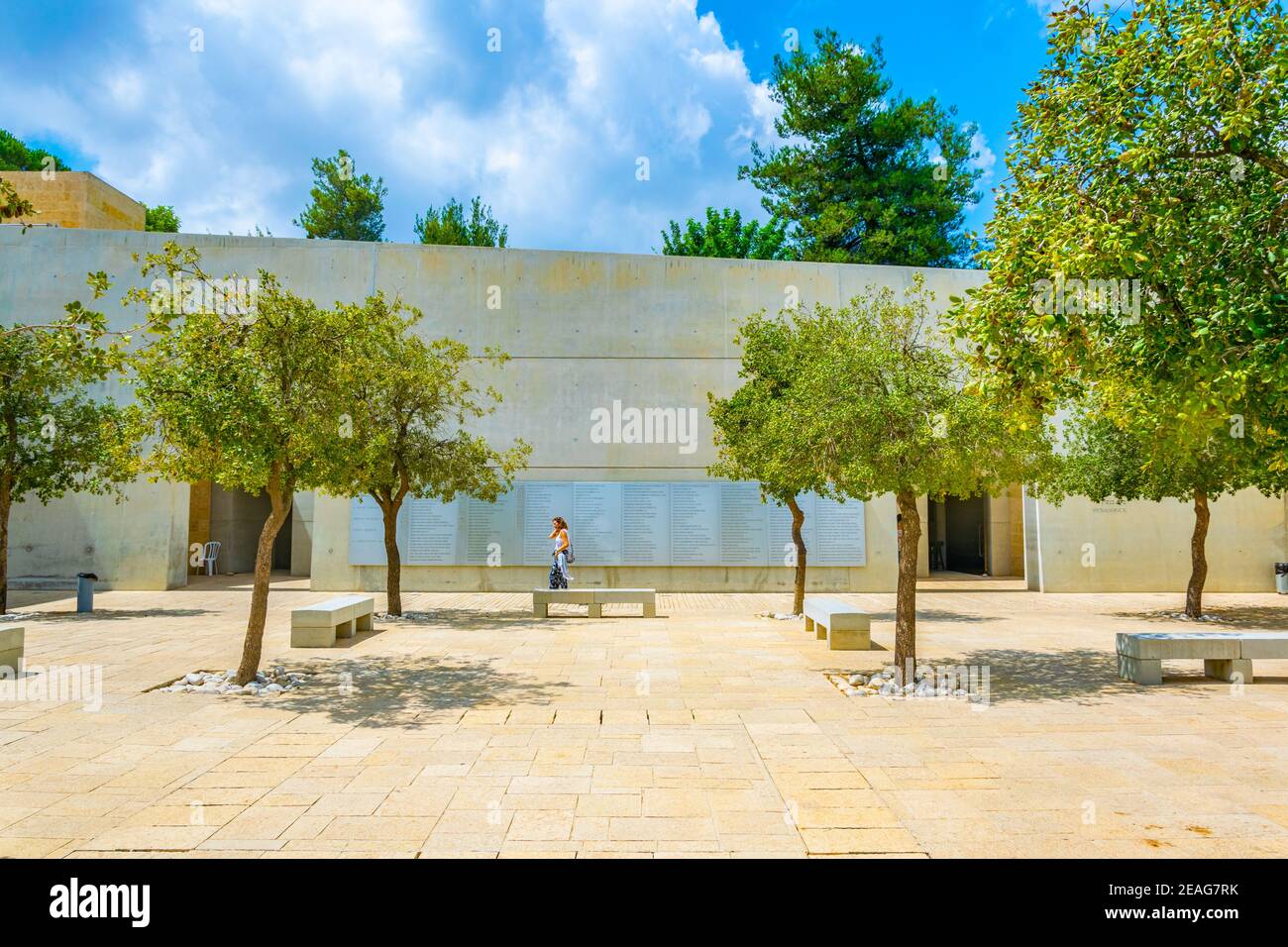 Yad vashem holocaust memorial tree hi-res stock photography and images ...