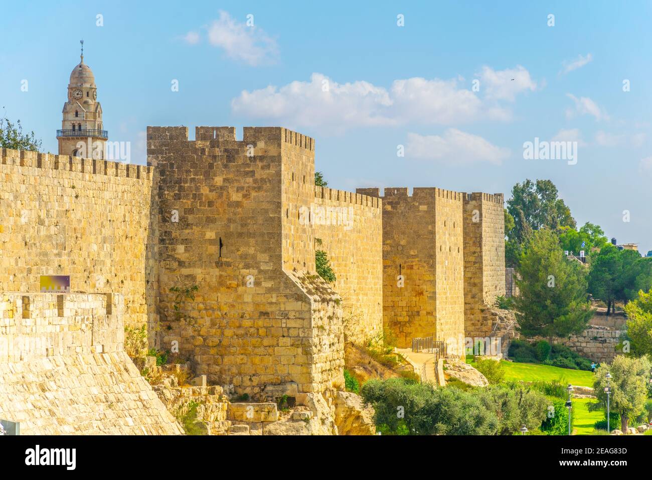 Citadel moat and jerusalem hi-res stock photography and images - Alamy