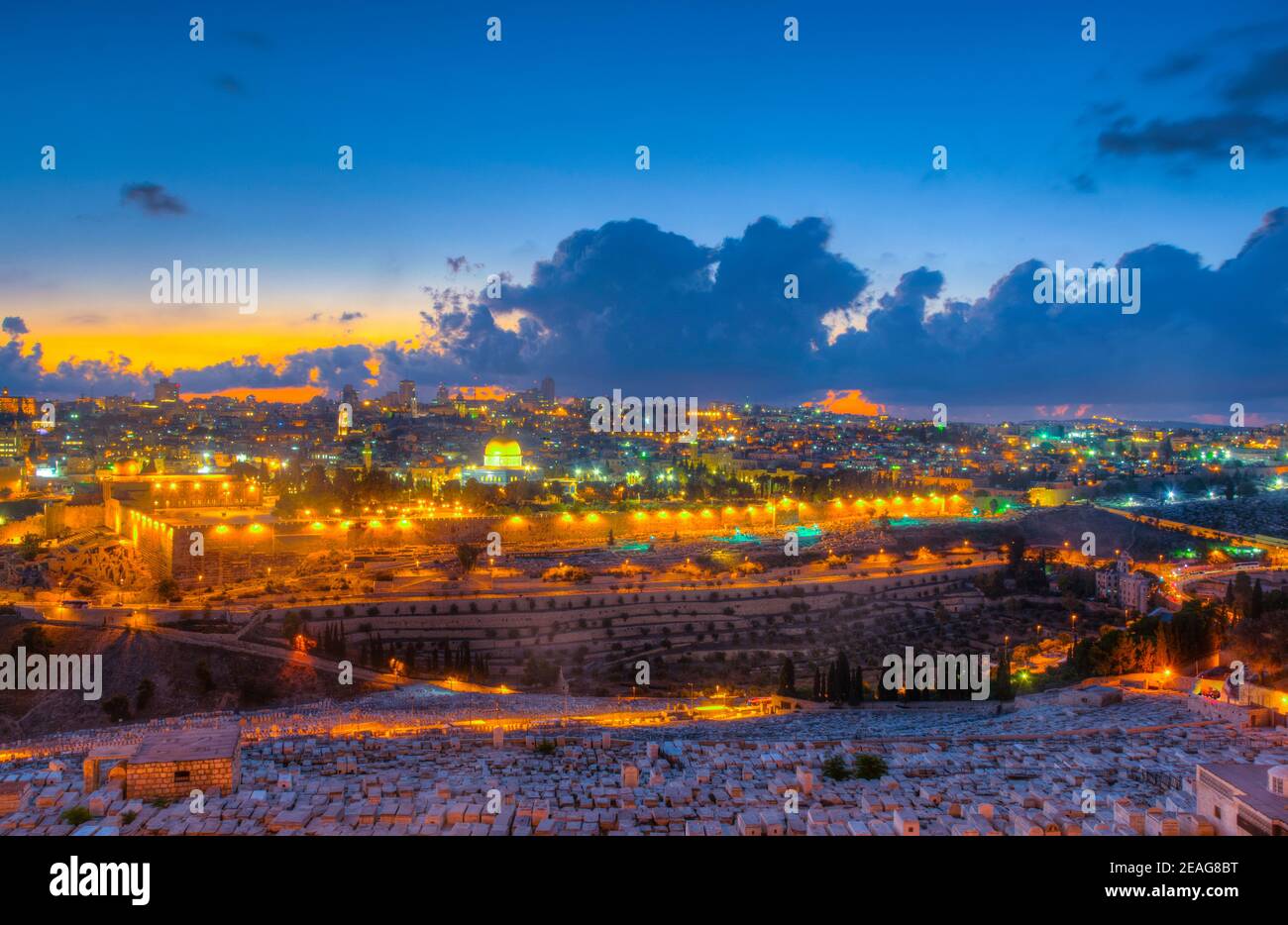 Jerusalem holy sepulchre aerial view hi-res stock photography and ...