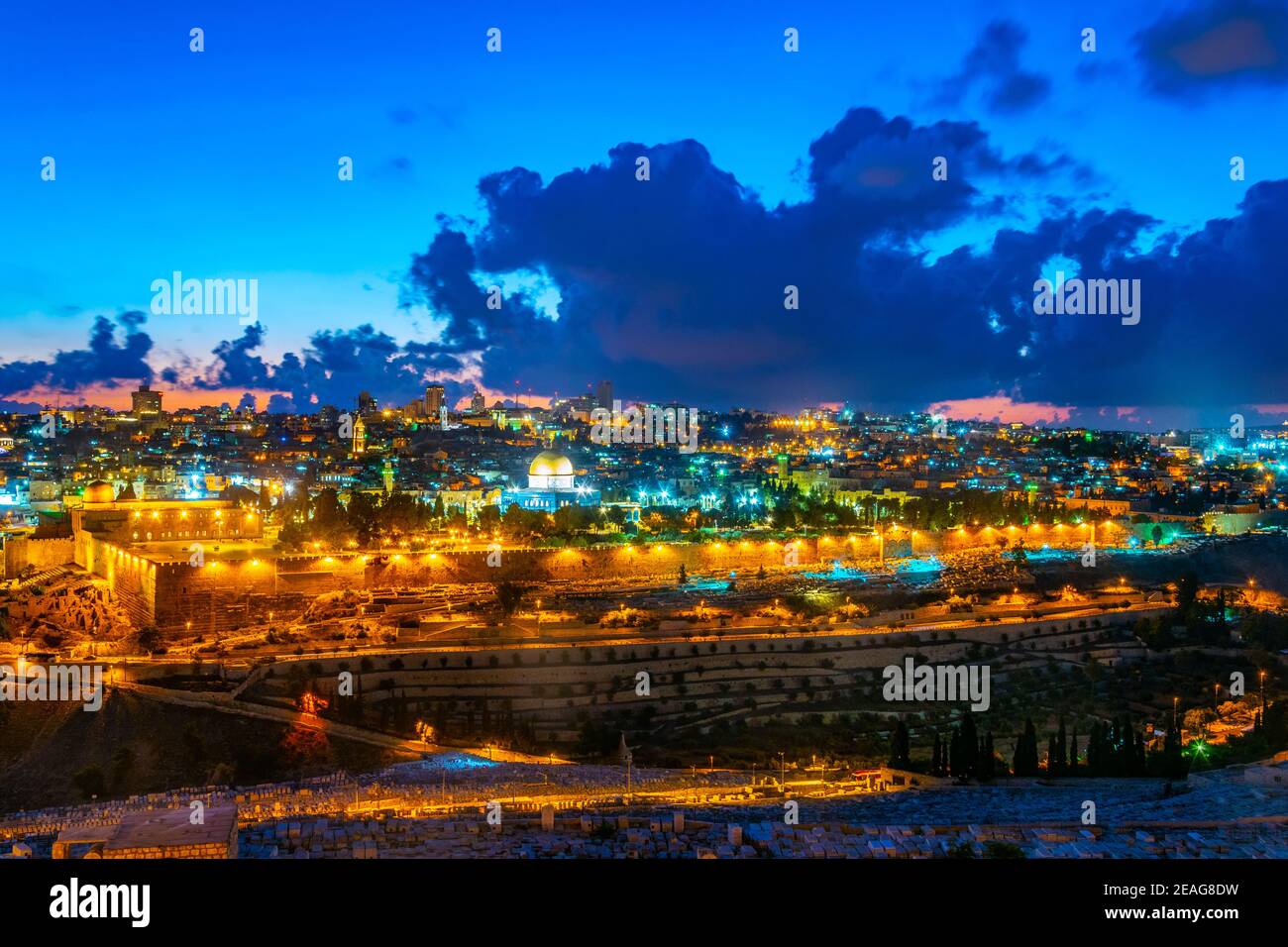 Jerusalem holy sepulchre aerial view hi-res stock photography and ...